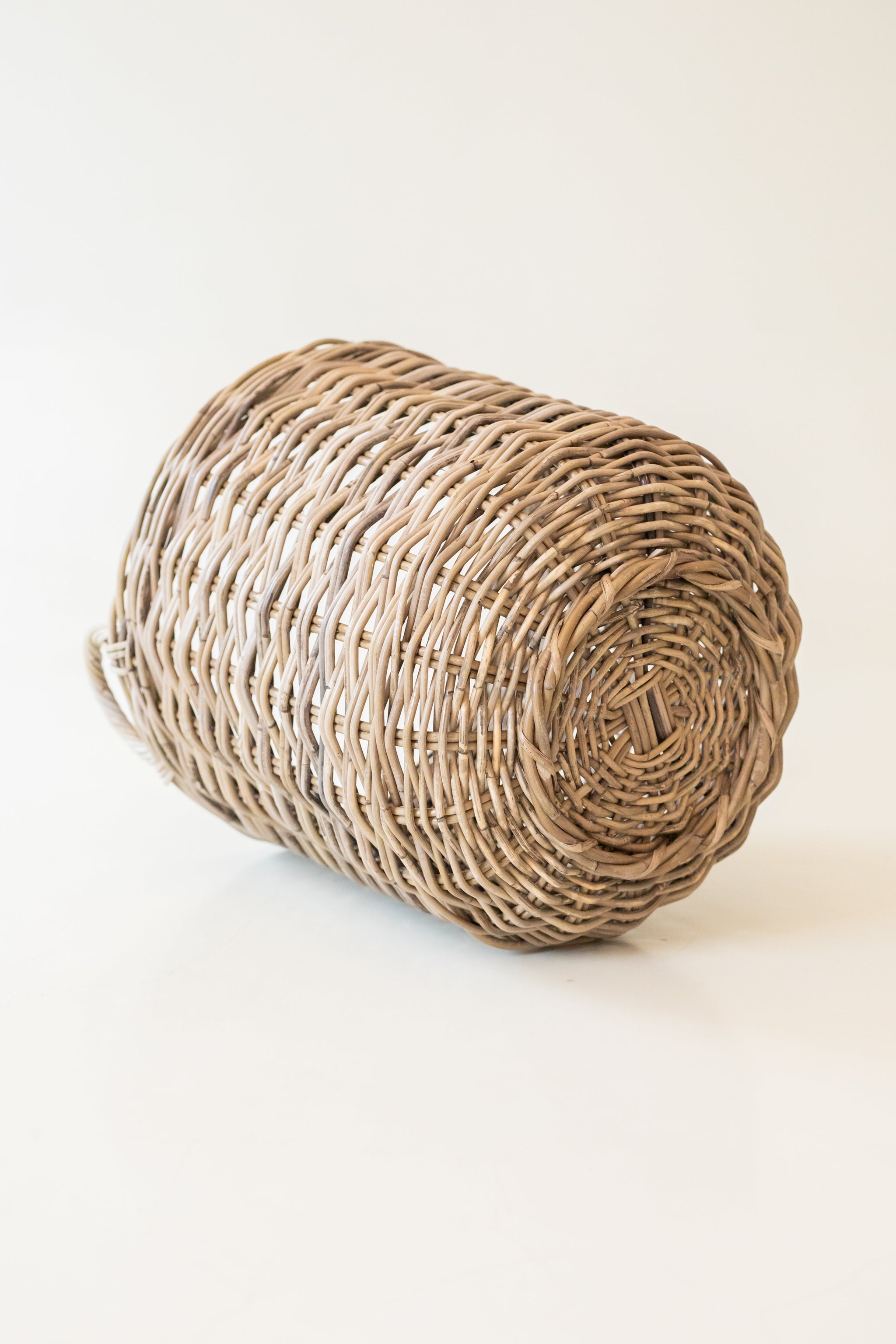 Rattan Round Kubu Grey Basket – Basketly